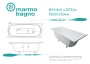 Ванна из литьевого мрамора Marmo Bagno Элза 180х75 - купить по цене ...